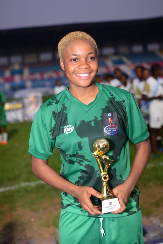 Imo Strikers Starlet Harmony Achifula Was Voted Most Valuable Player Of ...