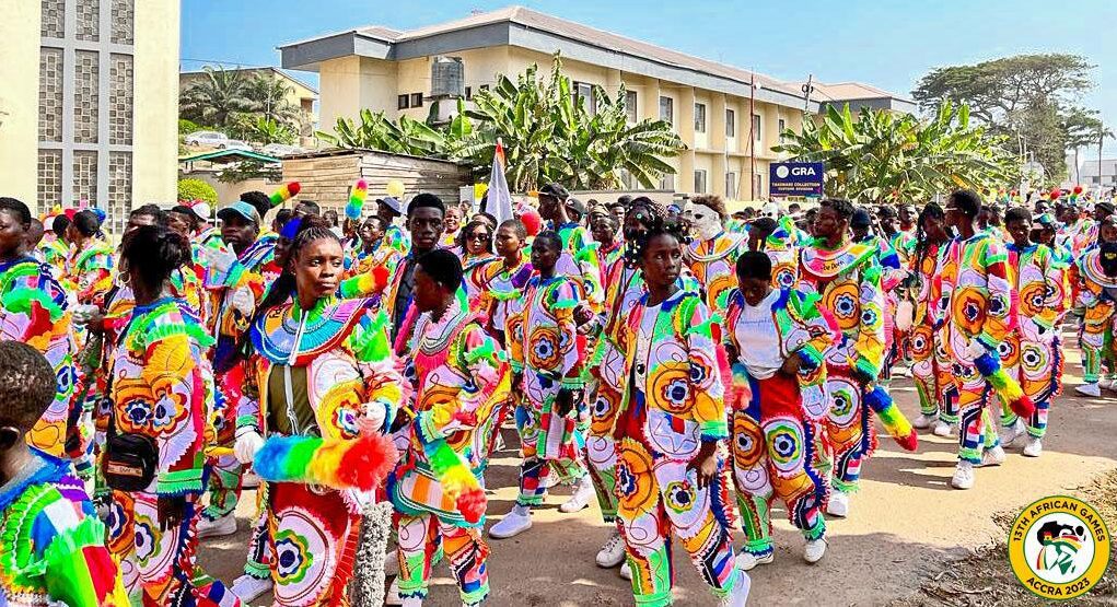 13th African Games: Spectacular Masquerade Carnival in Takoradi Boosts ...