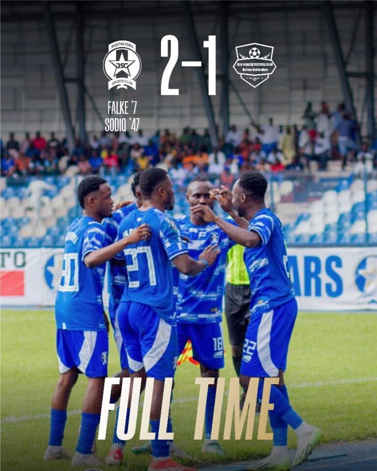Shooting Stars Earn First NPFL Win Against Kun Khalifat FC In Ibadan ...