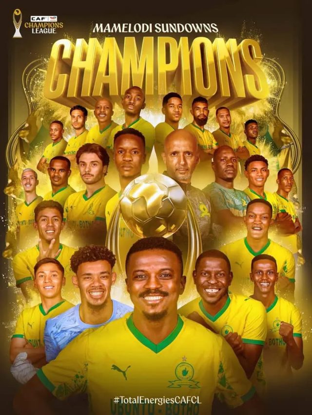 Mamelodi Sundowns FC Crowned 2025/26 CAF Champions League Winners ...