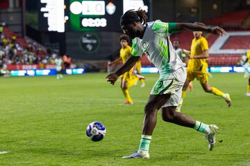 Terem Moffi Proud As Super Eagles Retain Unity Cup Trophy After Jamaica ...