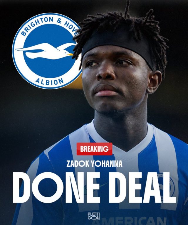 Zadok Yohanna Brings Creativity That Brighton Fans Will Enjoy, Says EPL ...