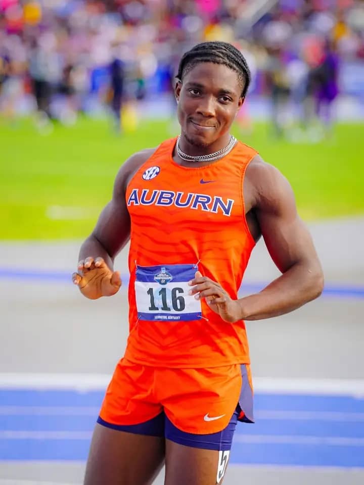 Kanyinsola Ajayi Storms to NCAA 100m Crown with Stunning 9.72s Run ...