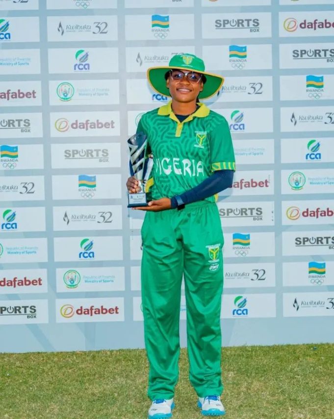 Christabel Chukwunonye Wins Best Bowler of 2026 Kwibuka Women’s T20I ...