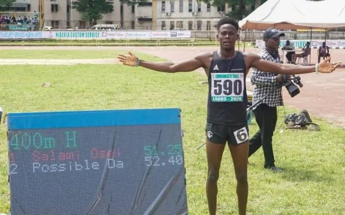 Oseiwe Salami Smashes Personal Best to Clinch Men’s 400m Hurdles Title ...